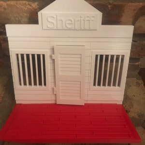 1/18 Scale Sheriff's Jail Playset Diorama - 3D Printed - Etsy