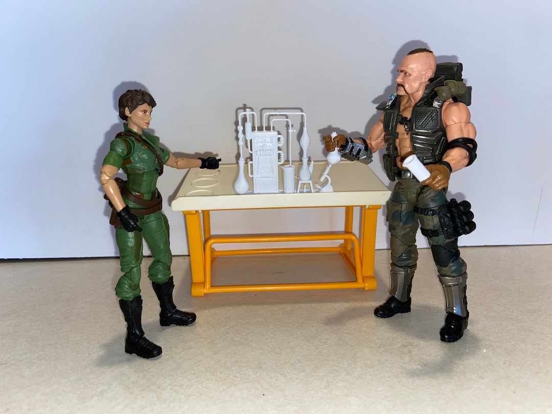 Science Lab for 6” Action Figures 1:12 Scale - Etsy