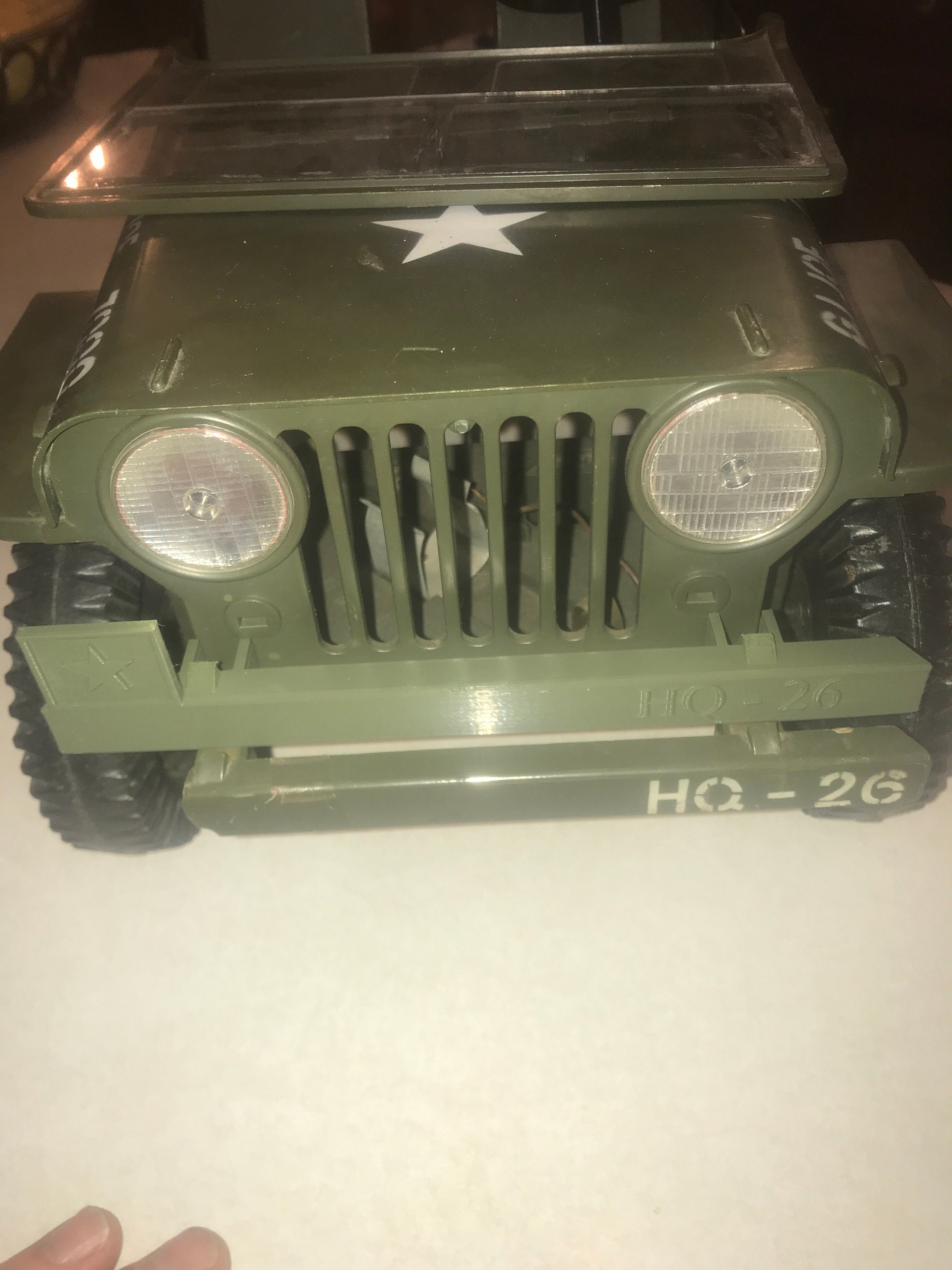 GI Joe 5 Star Jeep 7000 Modified Bumper - Etsy