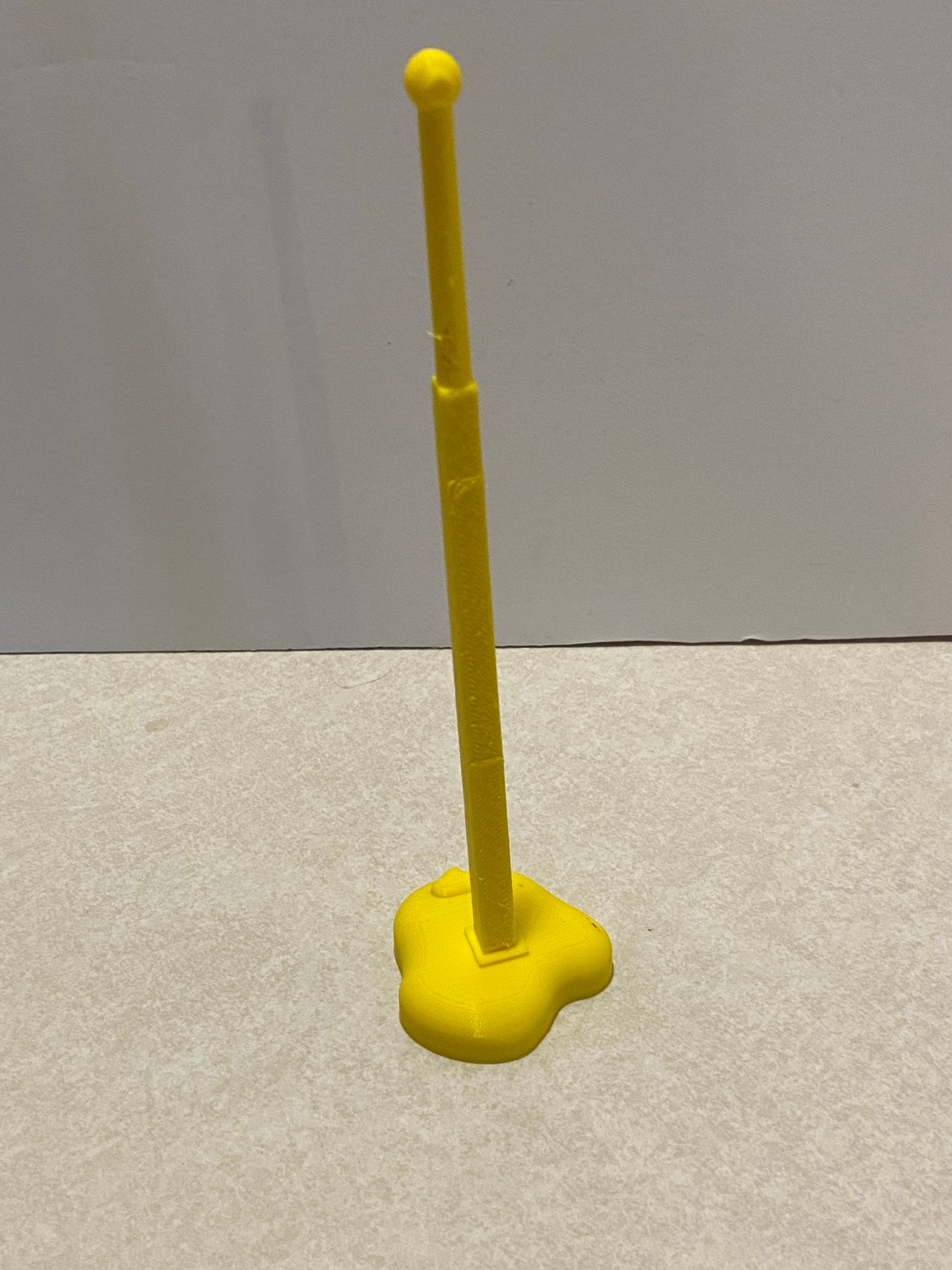 Marx Navarone Playset Flag Pole and Ground Mount - Etsy