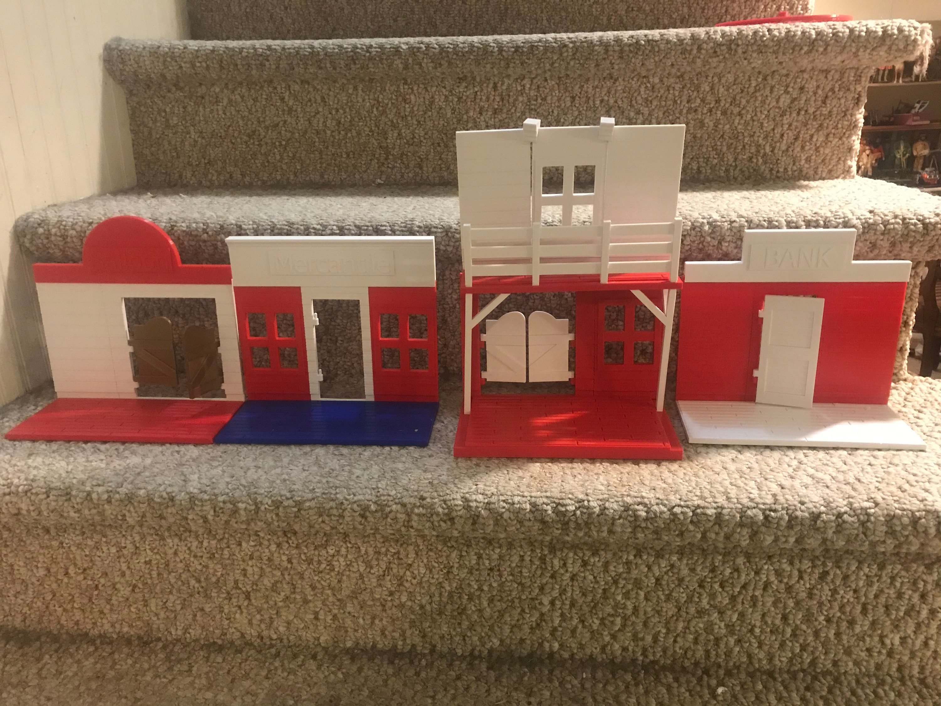 1/18 Scale Sheriff's Jail Playset Diorama 3D Printed - Etsy