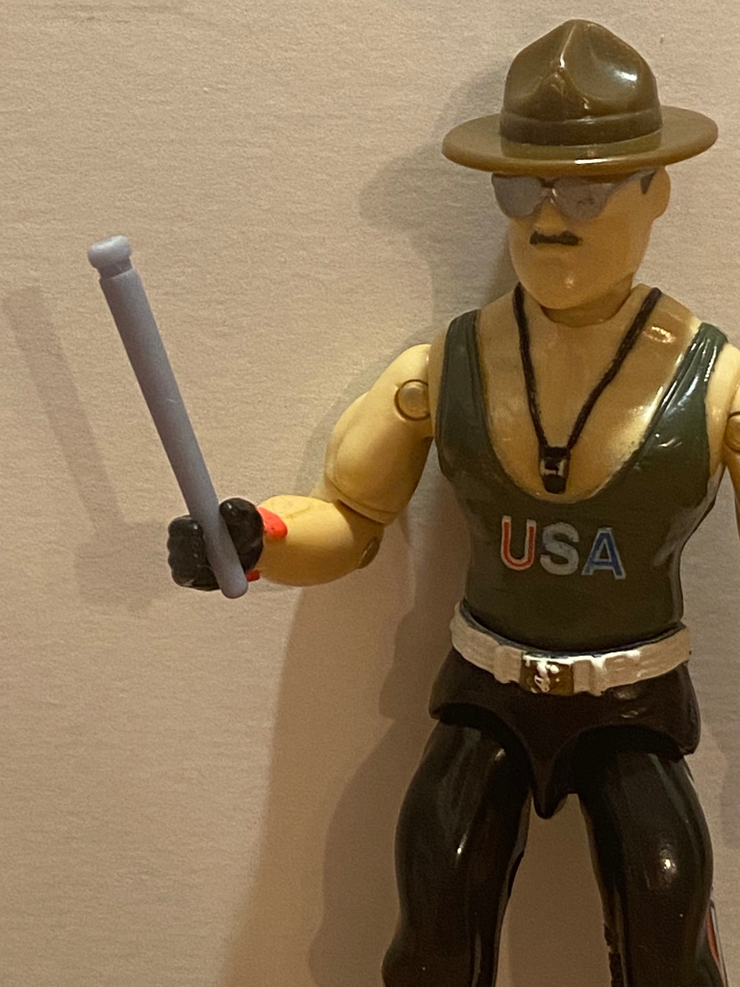 GI Joe Sgt Slaughter Baton Reproduction, 3.75" Action Figure Accessory ...