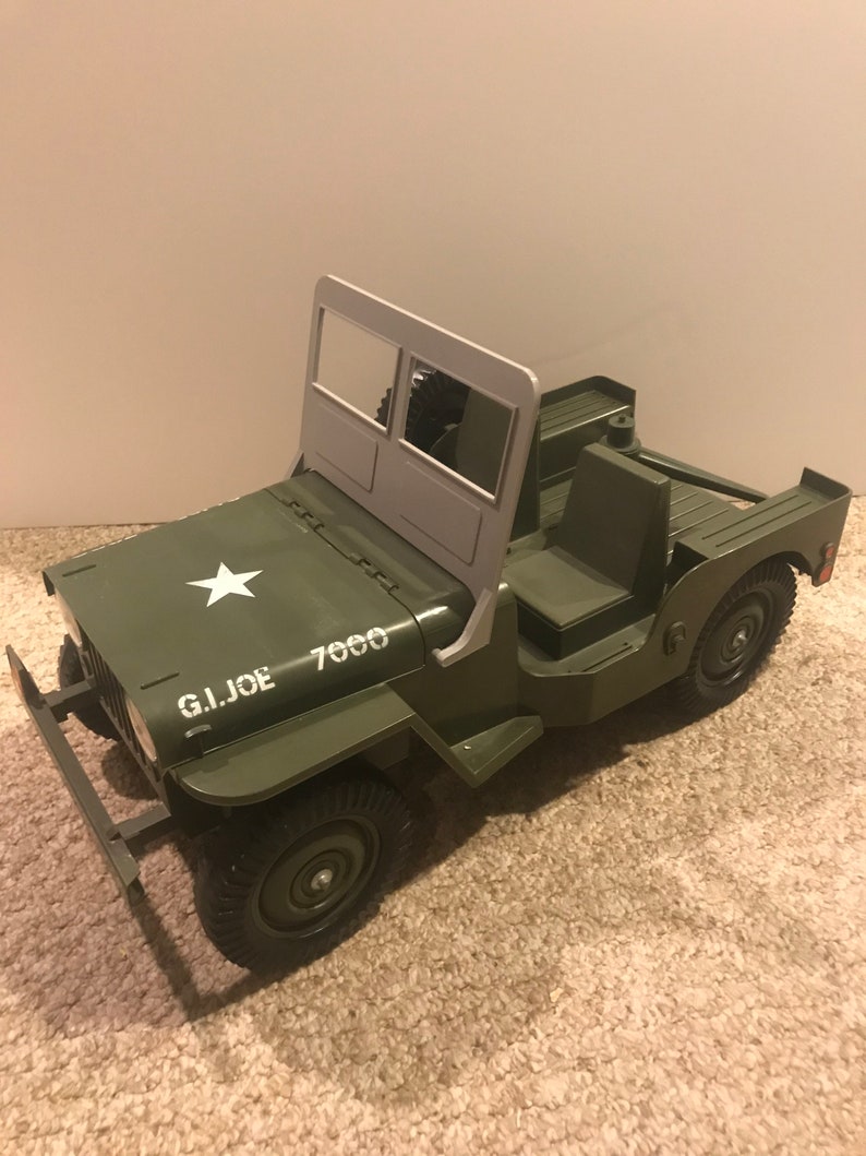 GI Joe 5 Star Jeep 7000 Windshield - Etsy