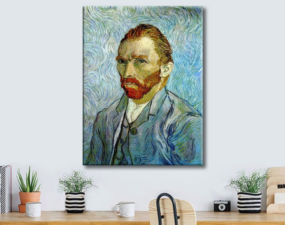 Canvas Print of "van Gogh Self Portrait" 1889 Ready-to-hang Art for ...