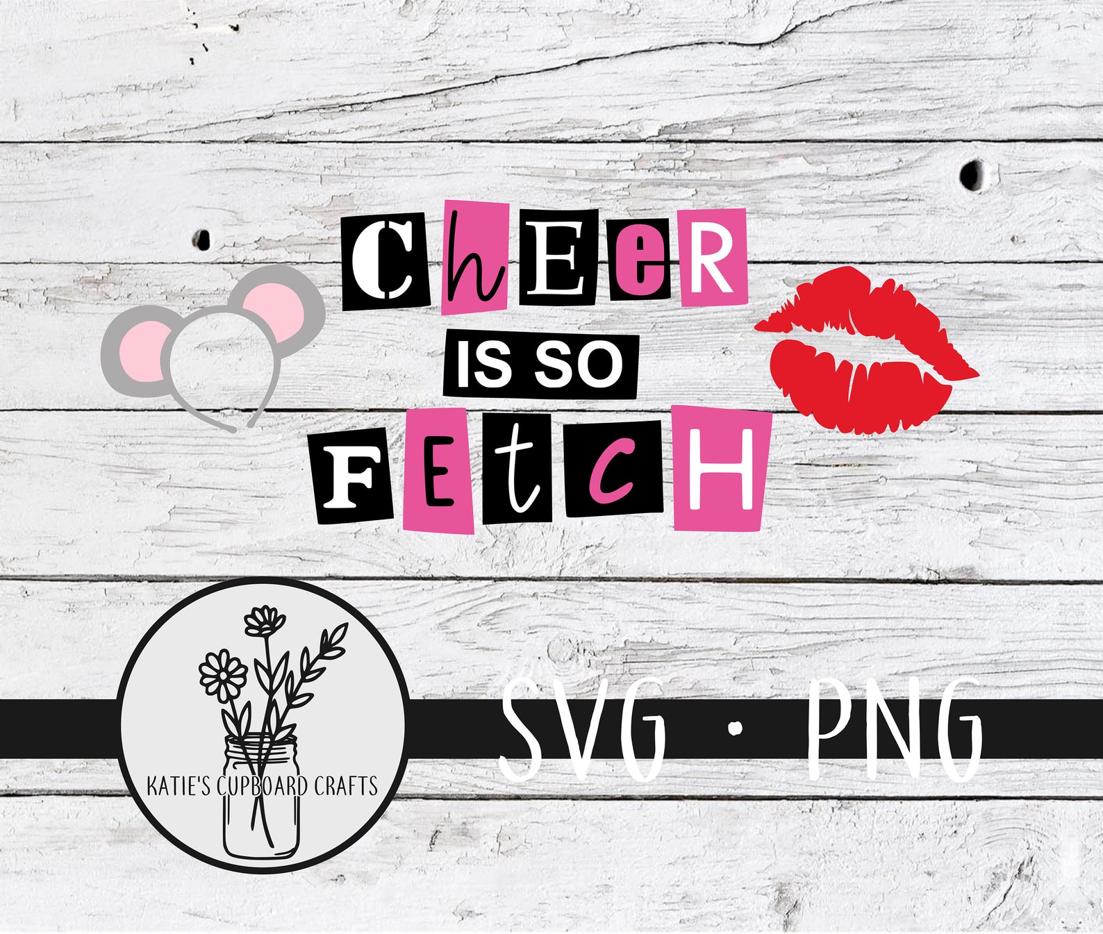 Mean Girls Inspired "cheer is so Fetch" - SVG Cut File; PNG File - Etsy