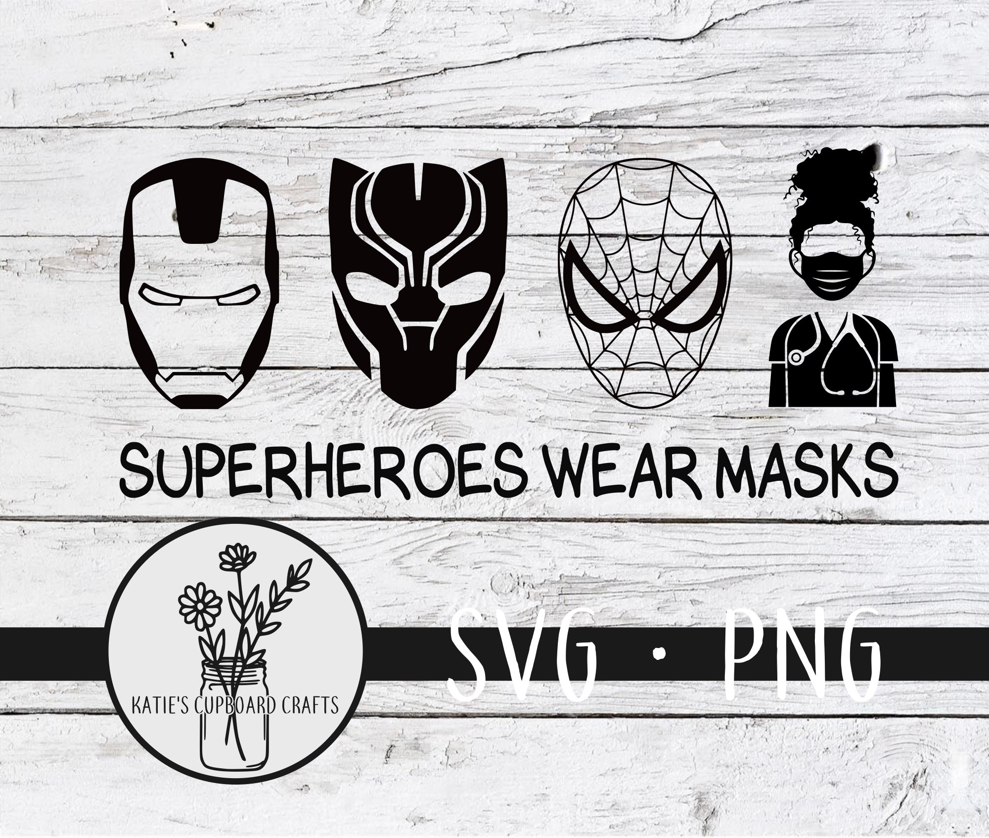 Superheroes Wear Masks SVG Cut File | Etsy
