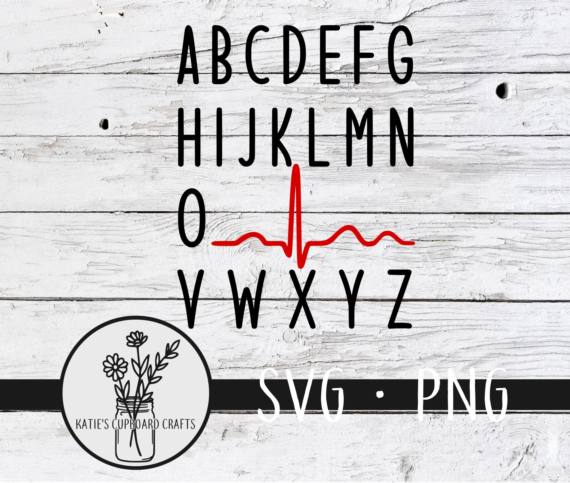 EKG Alphabet ECG Alphabet Cardiology Nursing Humor SVG - Etsy Australia