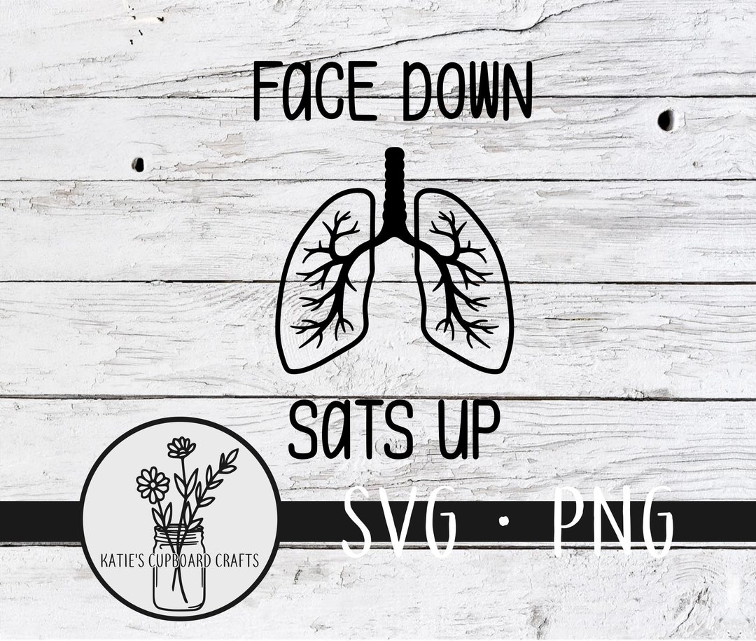 Face Down Sats up - SVG Cut Files - Etsy