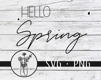 Hello Spring SVG, Cut File, Spring Shirt Design, Cute Baby Chicks ...