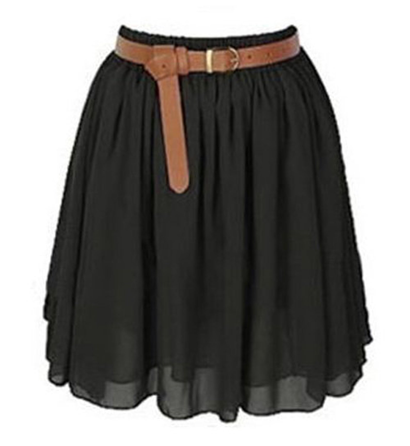 Chiffon Mini Skirt for Women Lady Girl Short Skirt Retro | Etsy