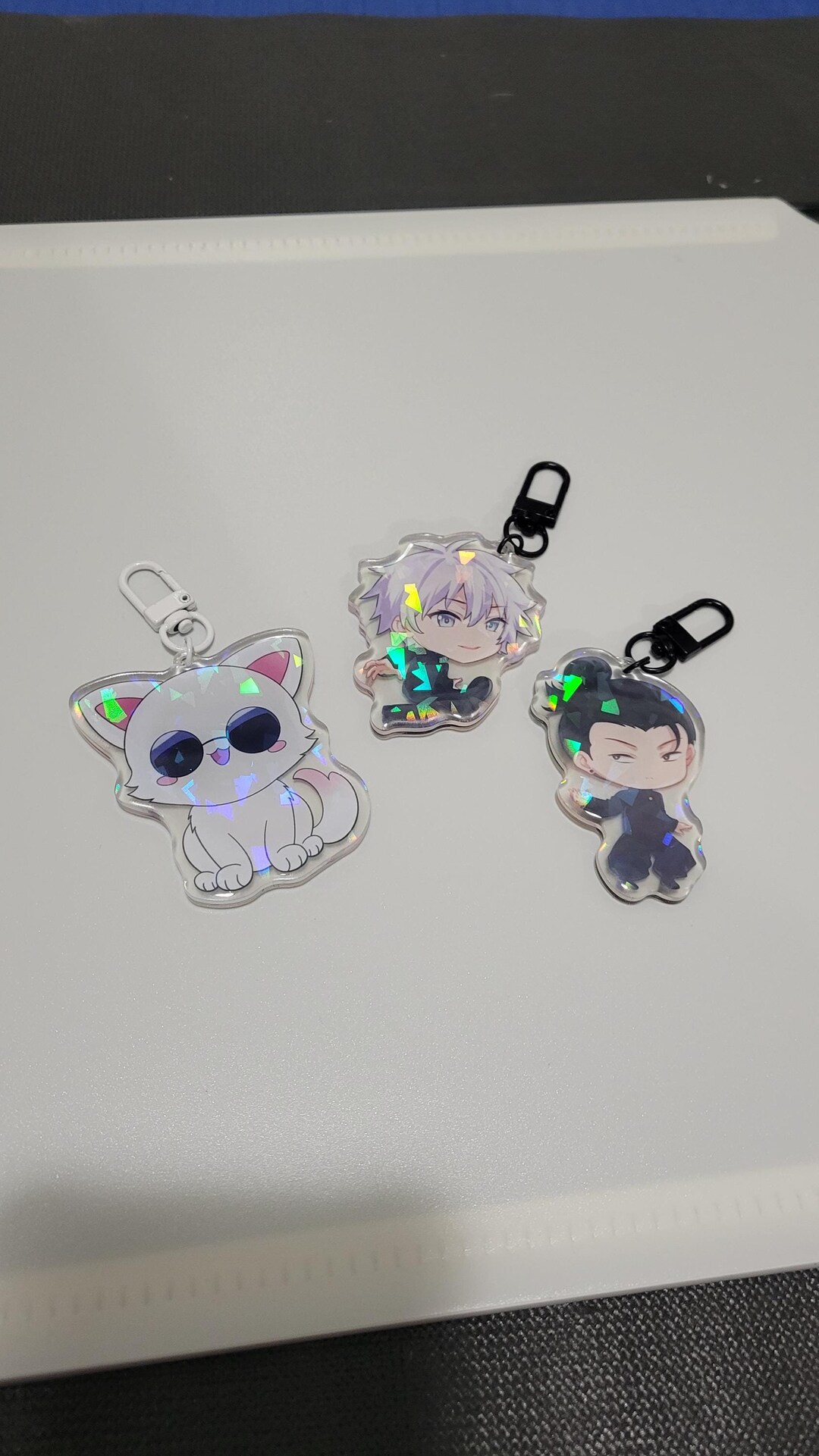 Cursed Energy School Keychains - Etsy