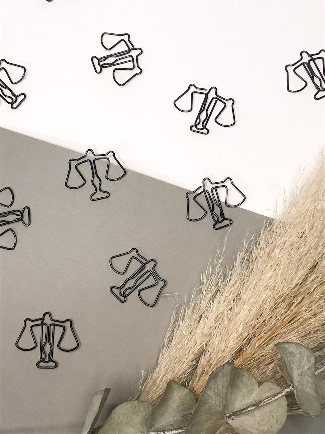 Paper Clip Scales of Justice, Gift for Lawyers, Attorneys, Tax Advisors ...