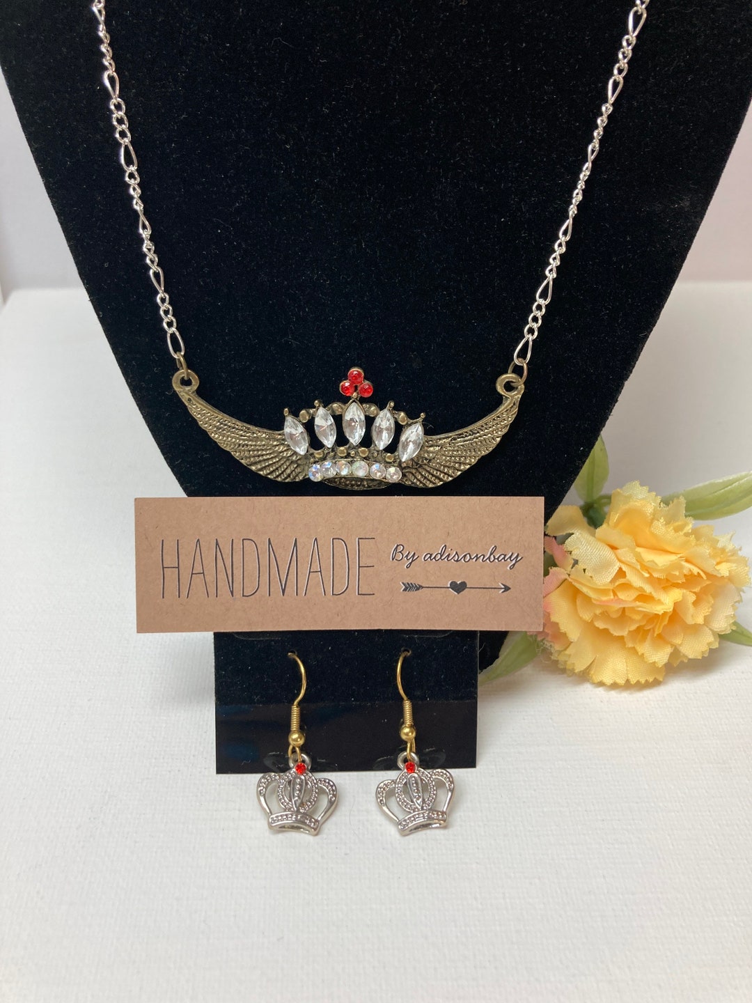 Krone Halskette,Damen,Herren,Jungen,Schmuck,Modeschmuck,Swarovski ...