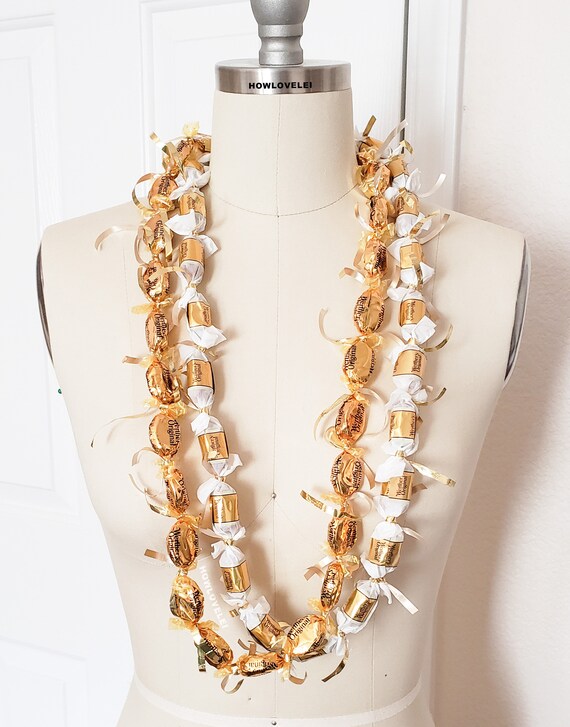 Golden Caramel Candy Lei - Etsy
