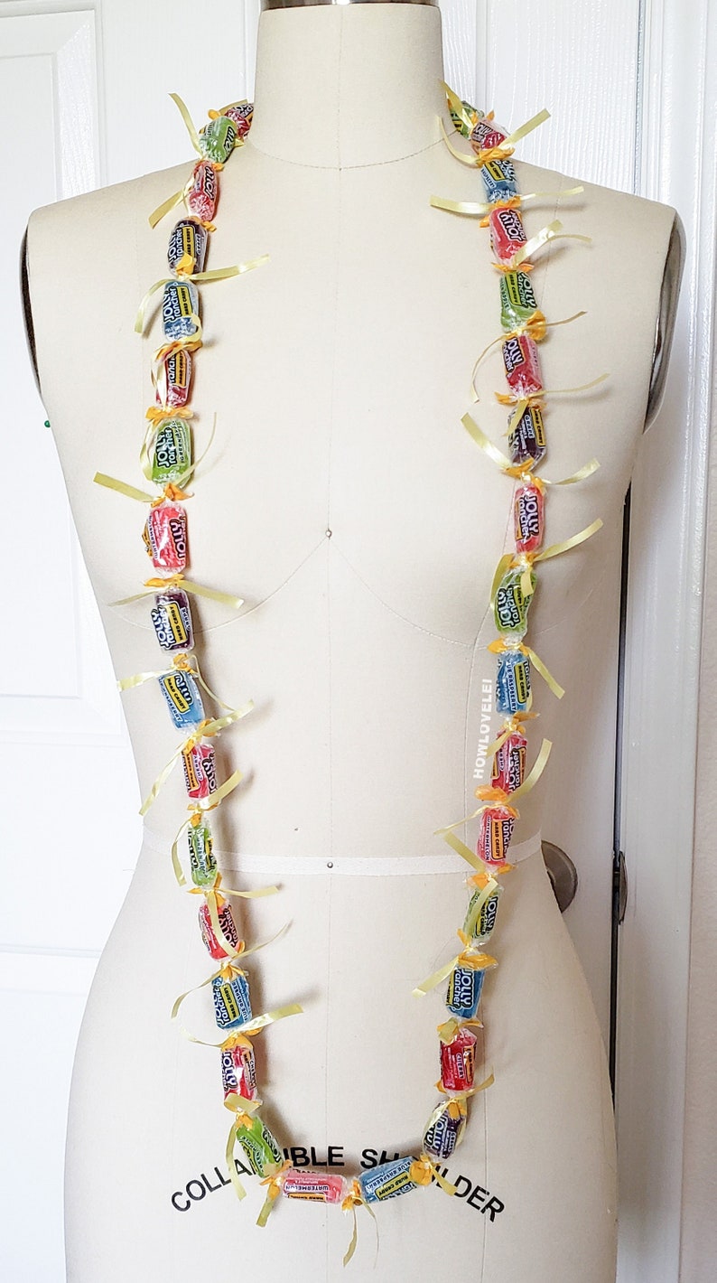 Long Classic Candy Lei Sash - Etsy
