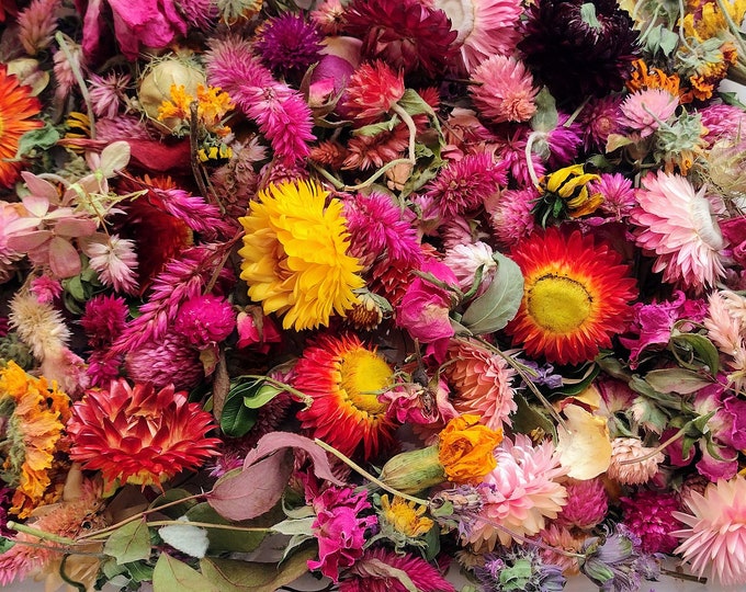 Tiny Flower Heads and Petals 4 Cupsdried Flowers for Resin Candles ...