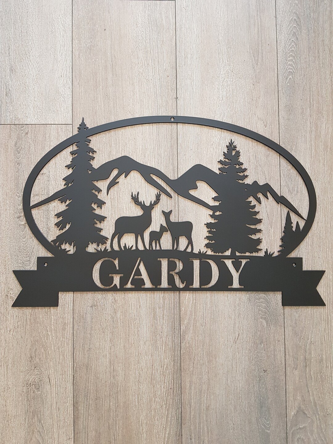 Family Mountain Wild Life Sign - Etsy