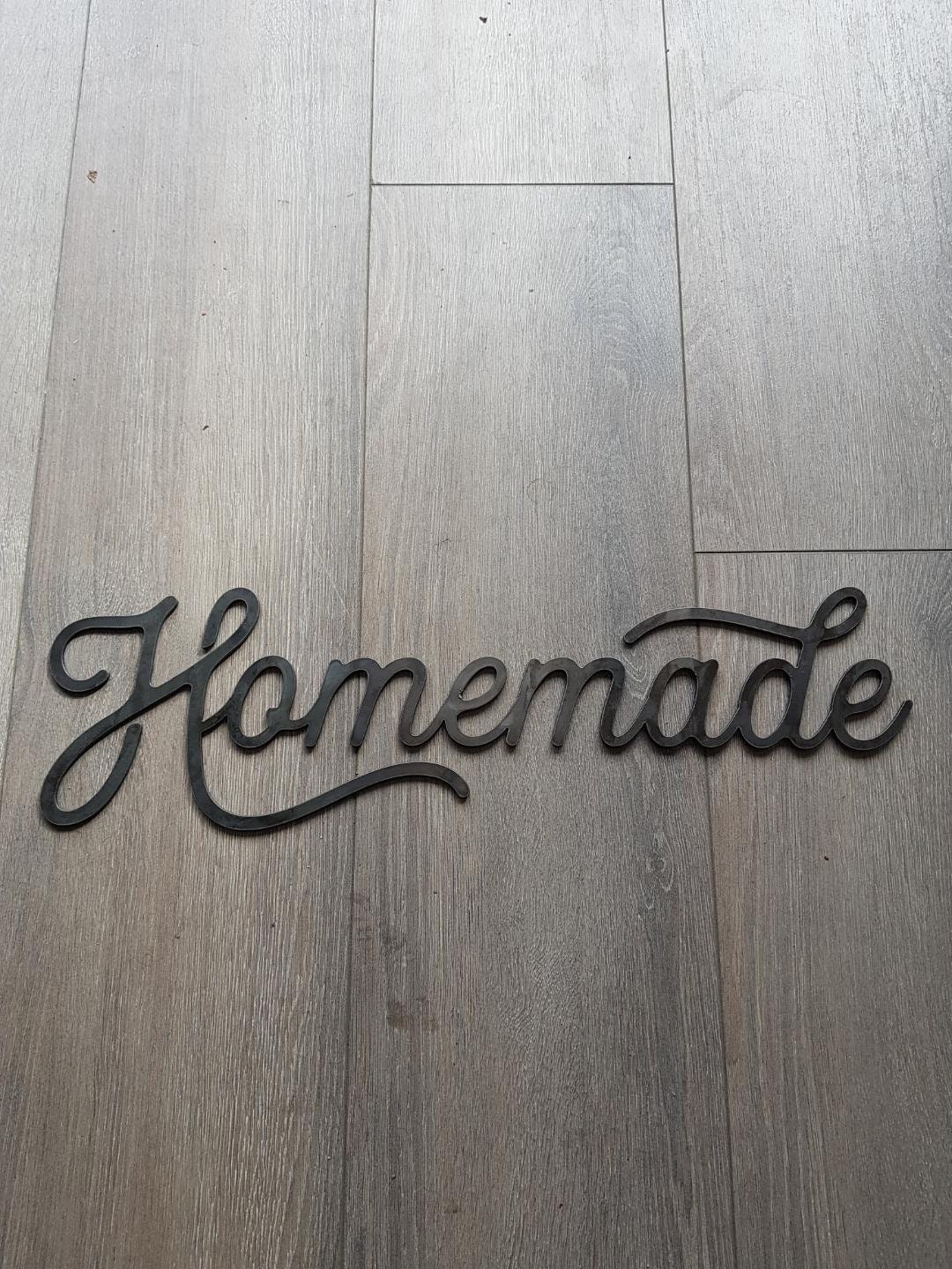 Homemade Metal Sign, Vintage Sign, Metal Sign, Muskoka Signs, Cottage ...