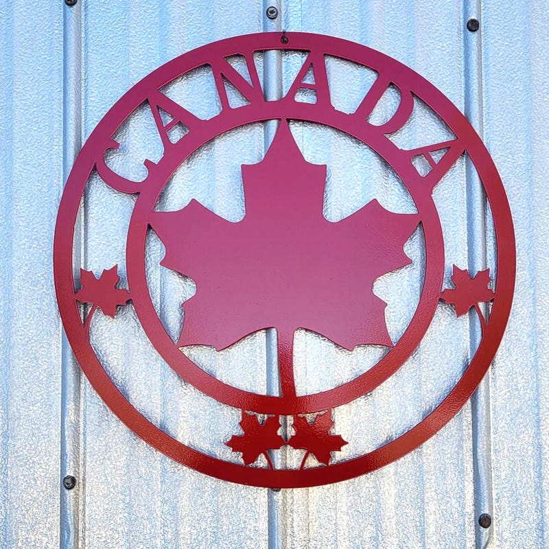Maple Leaf Sign - Etsy
