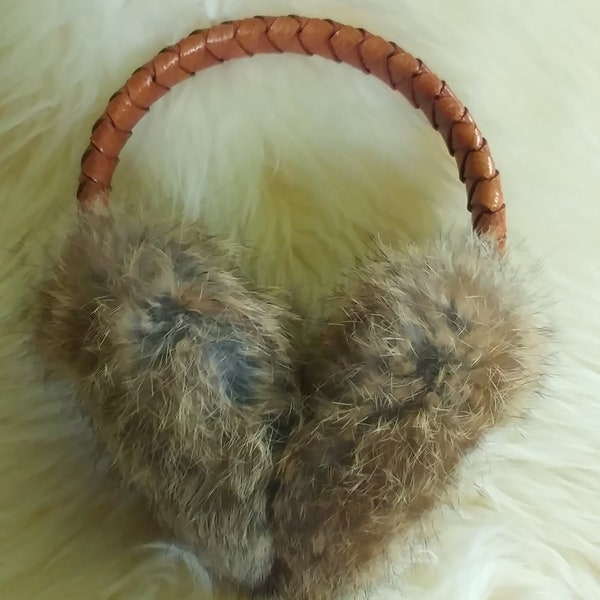 Leather Ear Muffs - Etsy