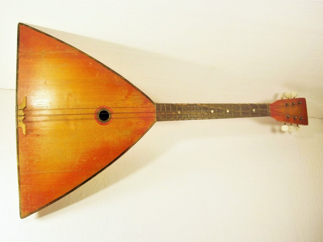 Vintage Balalaika Musical Instrument USSR 1980s - Etsy