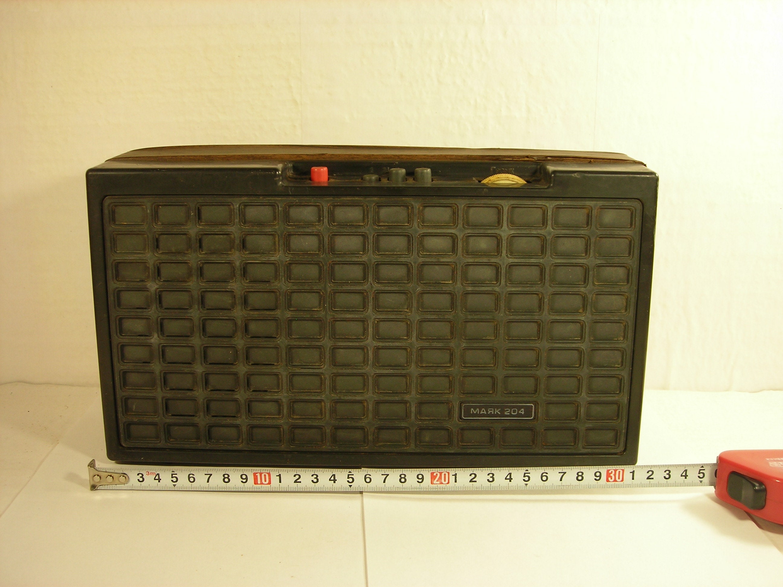 Vintage radio speaker Old soviet radio USSR 1980s | Etsy