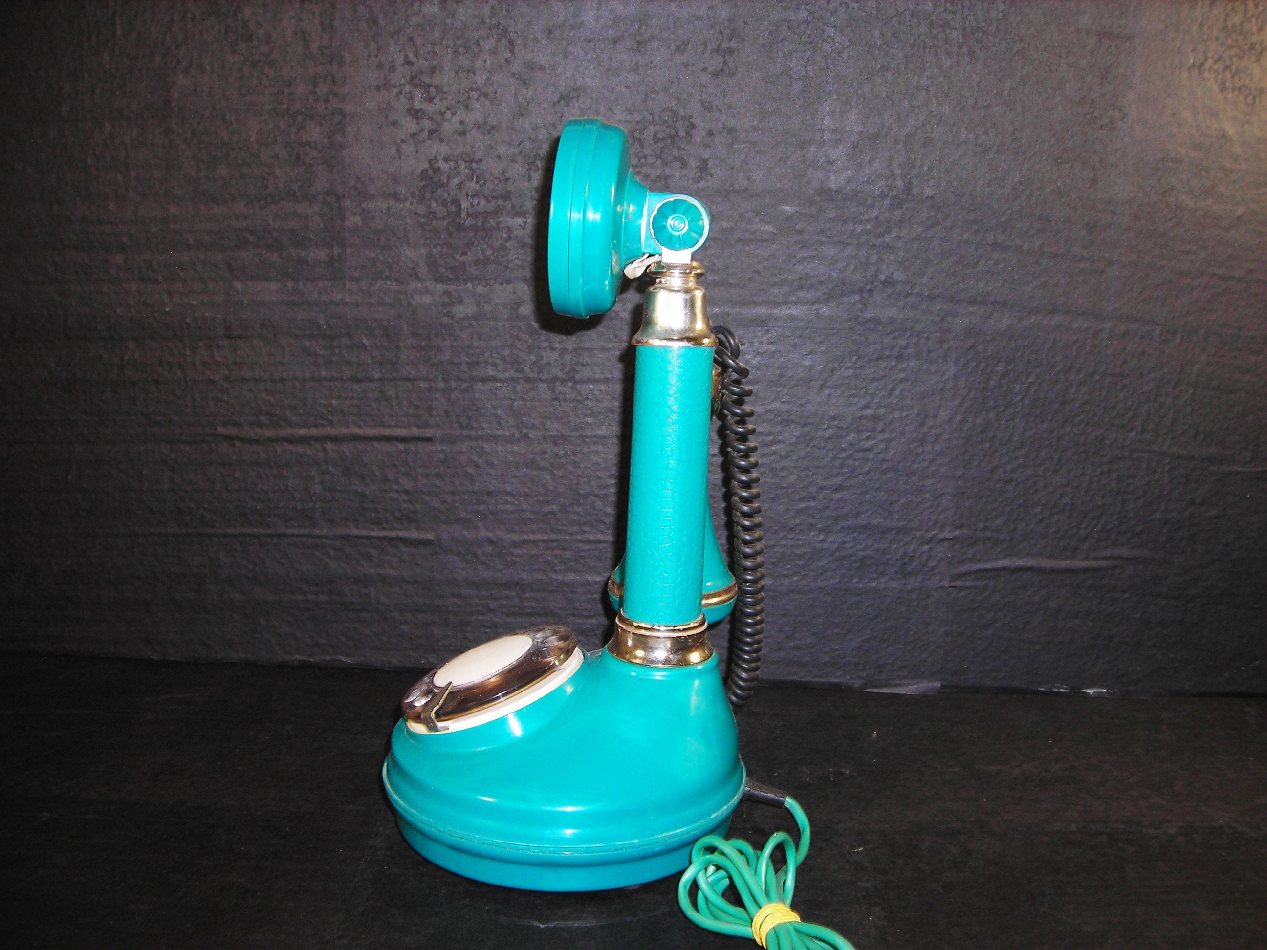 Retro Rotary Phone Desk Telephone 1990s - Etsy UK