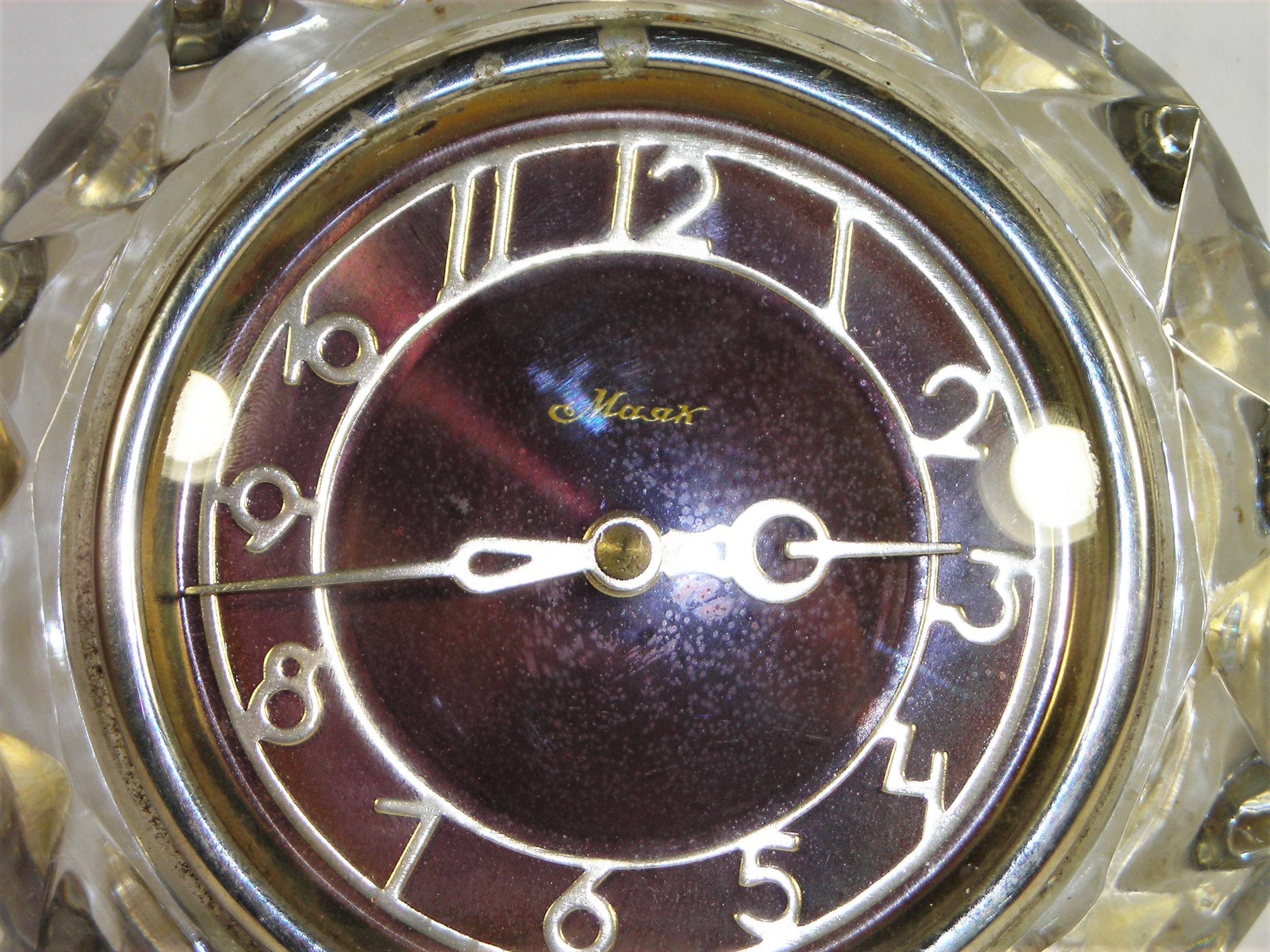 Old Soviet Clock Retro Mechanical Clock 1960s - Etsy