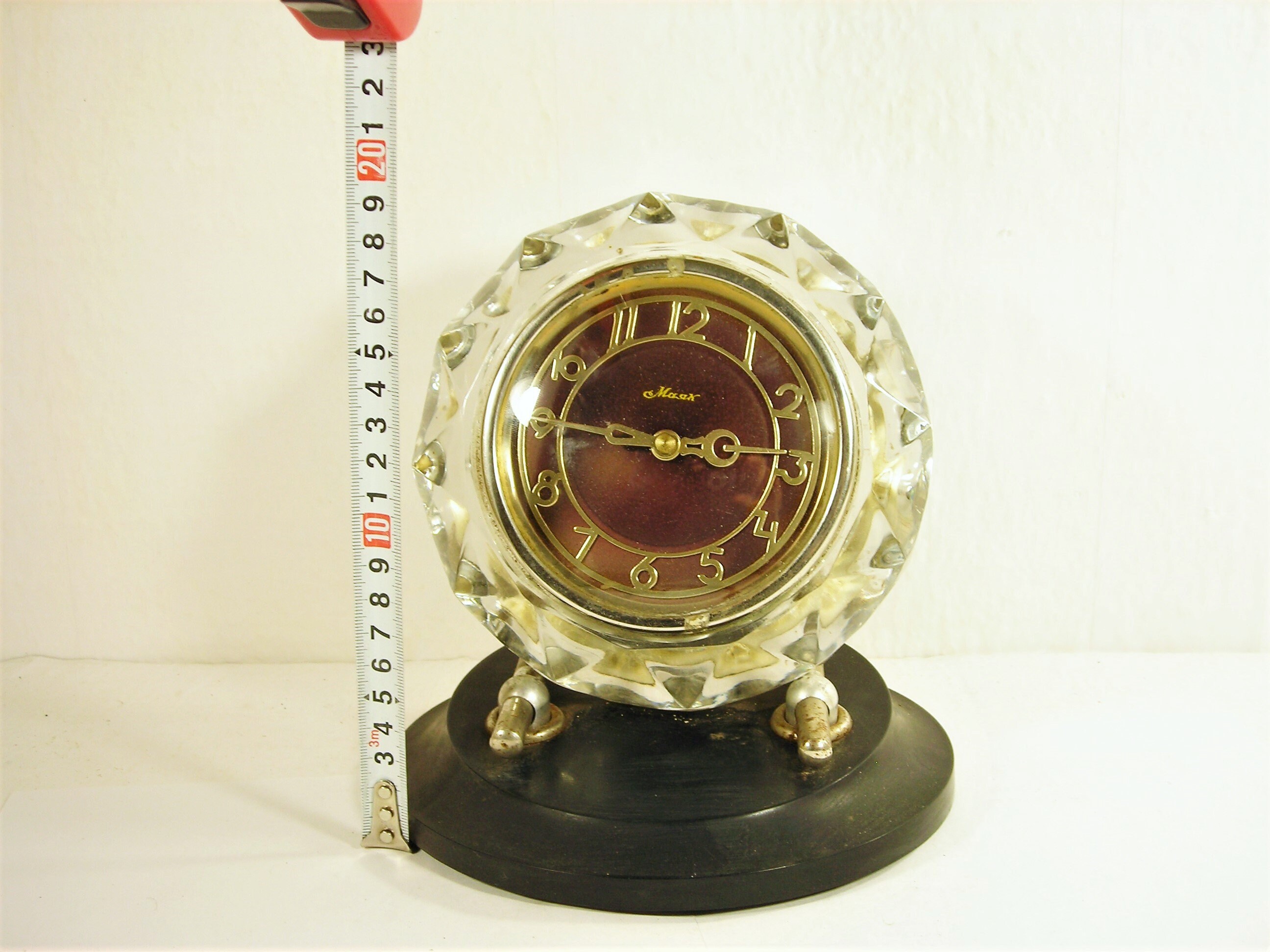 Old Soviet Clock Retro Mechanical Clock 1960s - Etsy