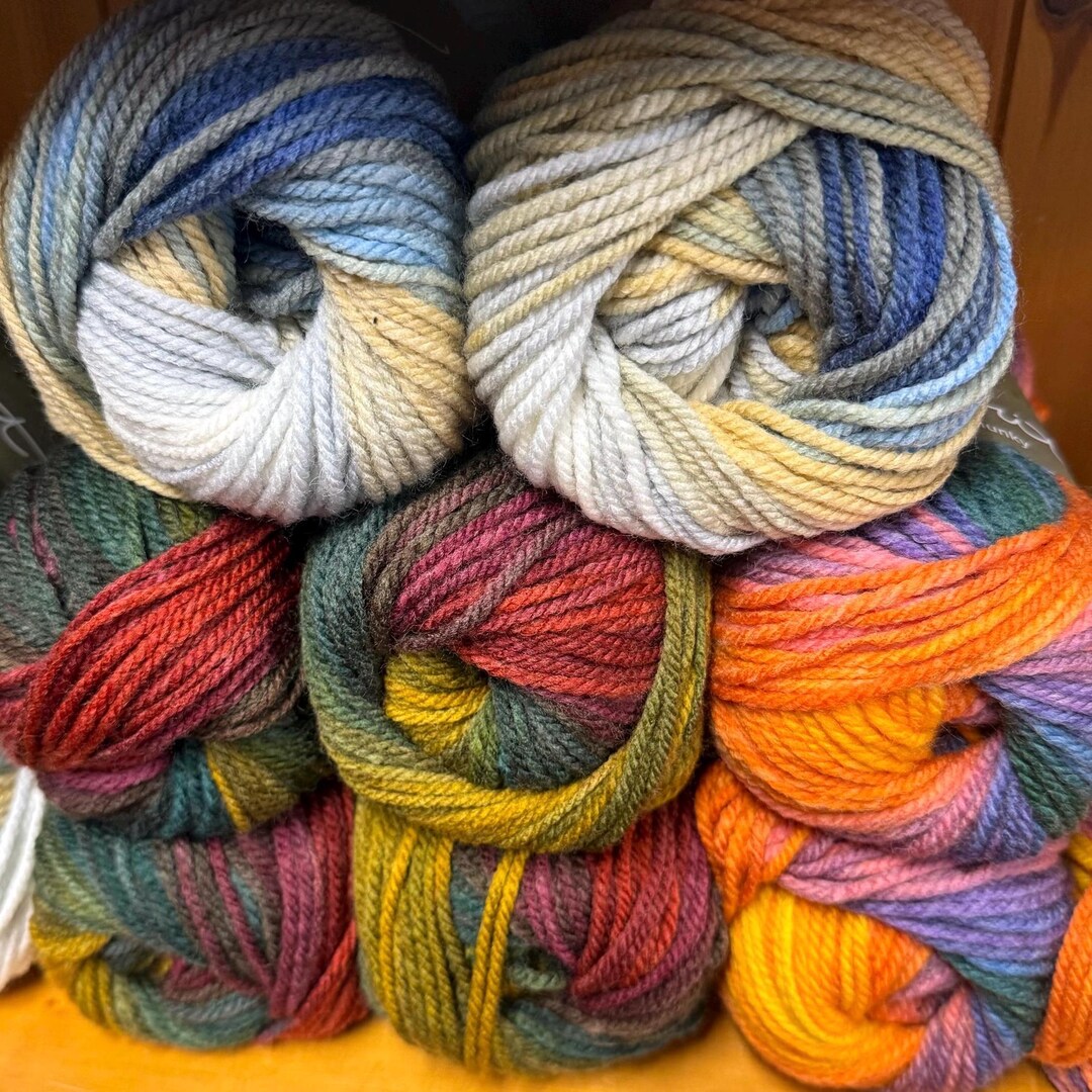 Hayfield Spirit Chunky Yarn F257 100g in 400 Zest, 401 Harmony and 415 ...