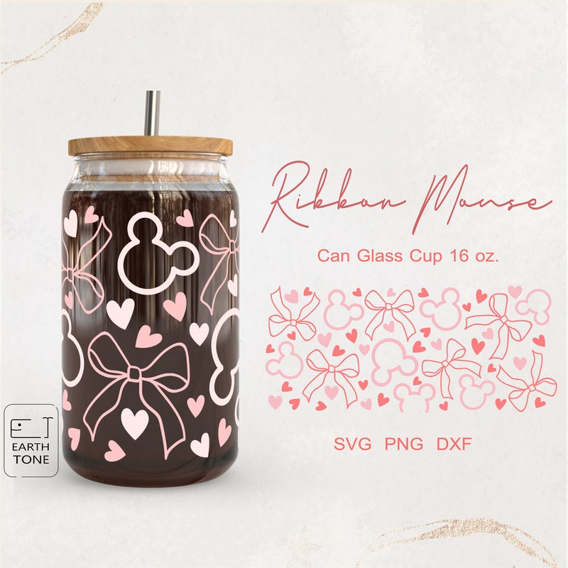 Mouse Coquette Cup Wrap - Etsy