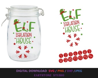 Quarantine Elf SVG Elf Isolation Station Svg Elf Cut Files - Etsy