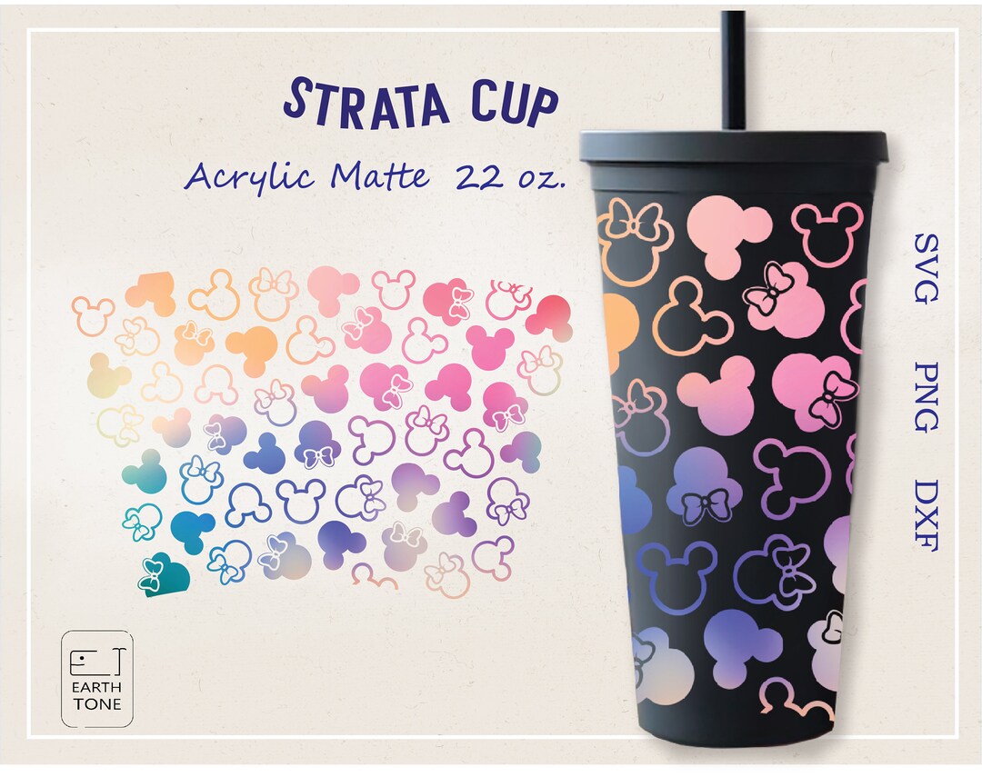 Cute Cup, Mouse, Tumbler Wrap ,personal Cup Full Wrap for Strata ...