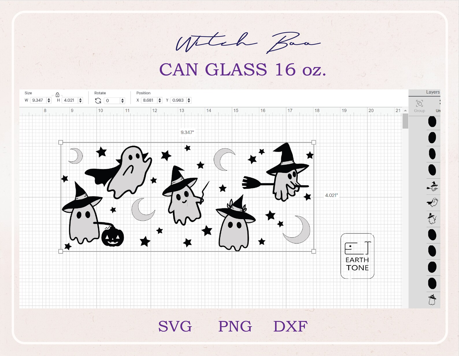 Witch Boo Cute Ghost halloween spooky Season fall autumn - Etsy