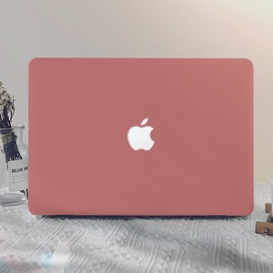 Dark Pink Simple MacBook Case MacBook Pro 13 2020 MacBook Air 13 2020 ...