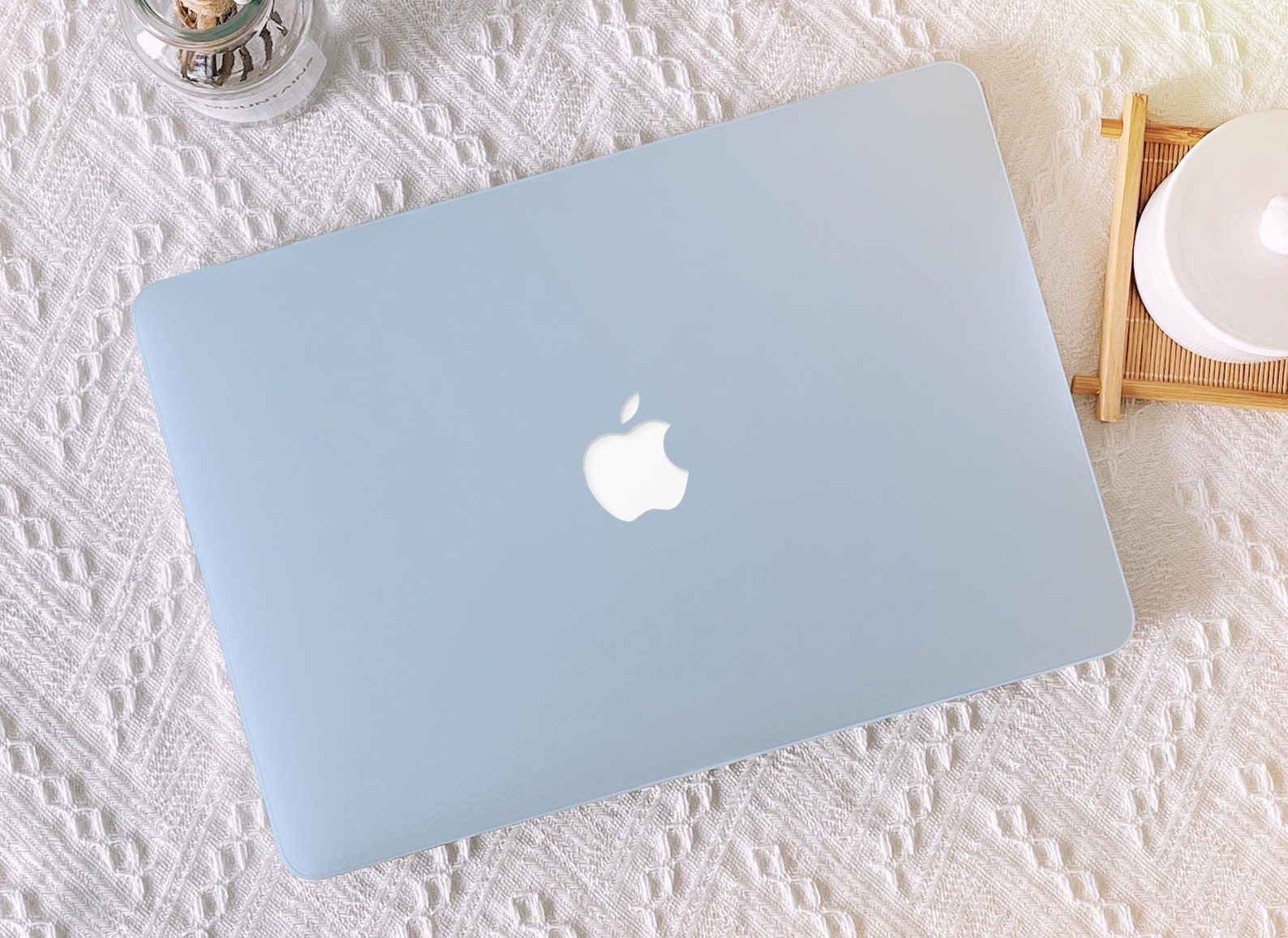 Light Blue Simplicity MacBook Case MacBook Pro 13 2020 MacBook Air 13 ...