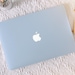 Light Blue Simplicity MacBook Case MacBook Pro 13 2020 MacBook Air 13 ...
