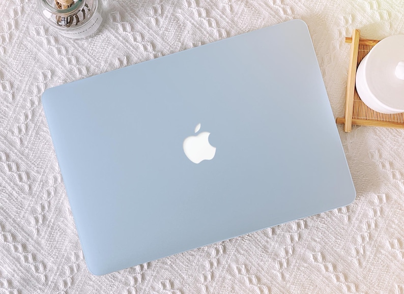 Light Blue Simplicity Macbook Case Macbook Pro 13 2020 Macbook - Etsy