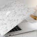 Pretty Flowers on Light Pink Flora MacBook Case for New MacBook M1 M2 ...
