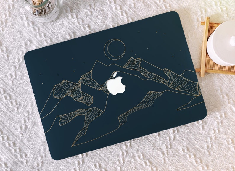 Mountains Moon Stars Macbook Case Macbook Pro 13 2020 - Etsy
