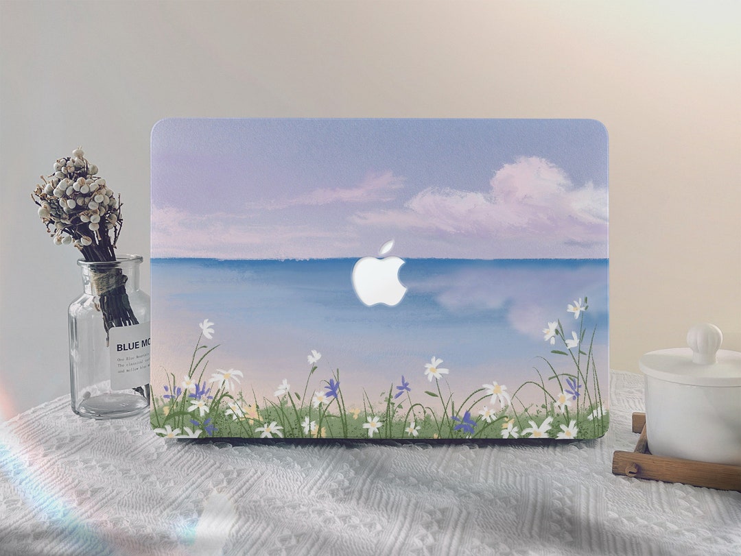 Oil Painting of Seaside Scenery MacBook Case MacBook Pro 13 2020 ...