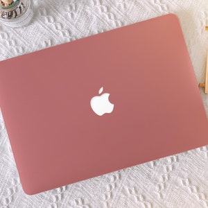 Dark Pink Simple MacBook Case MacBook Pro 13 2020 MacBook Air 13 2020 ...