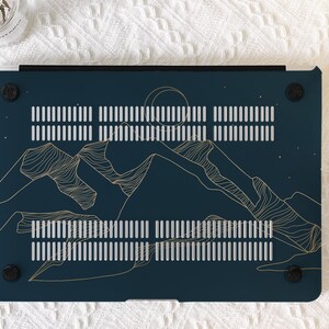 Mountains, Moon, Stars MacBook Case MacBook Pro 13 2020 MacBook Air 13 ...