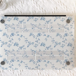 Light Blue Floral MacBook Case New MacBook Pro 13 A2338 MacBook Air 15 ...