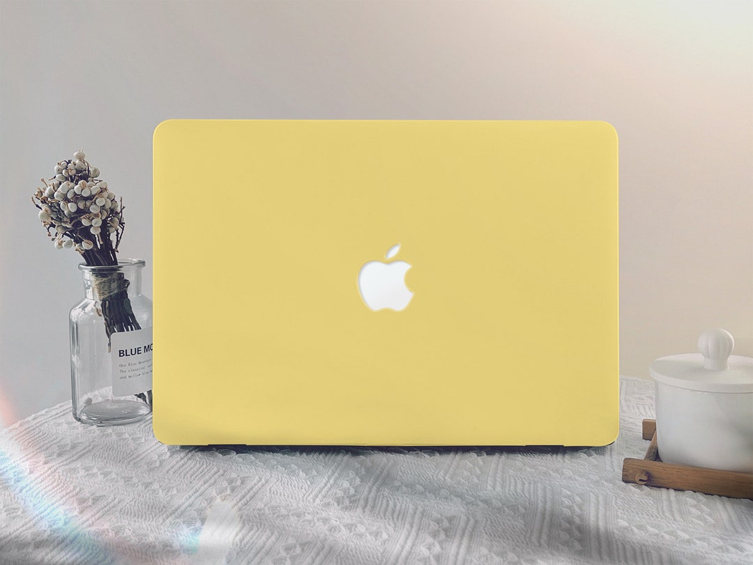 Yellow Simple MacBook Case MacBook Pro 13 2020 MacBook Air 13 2020 ...