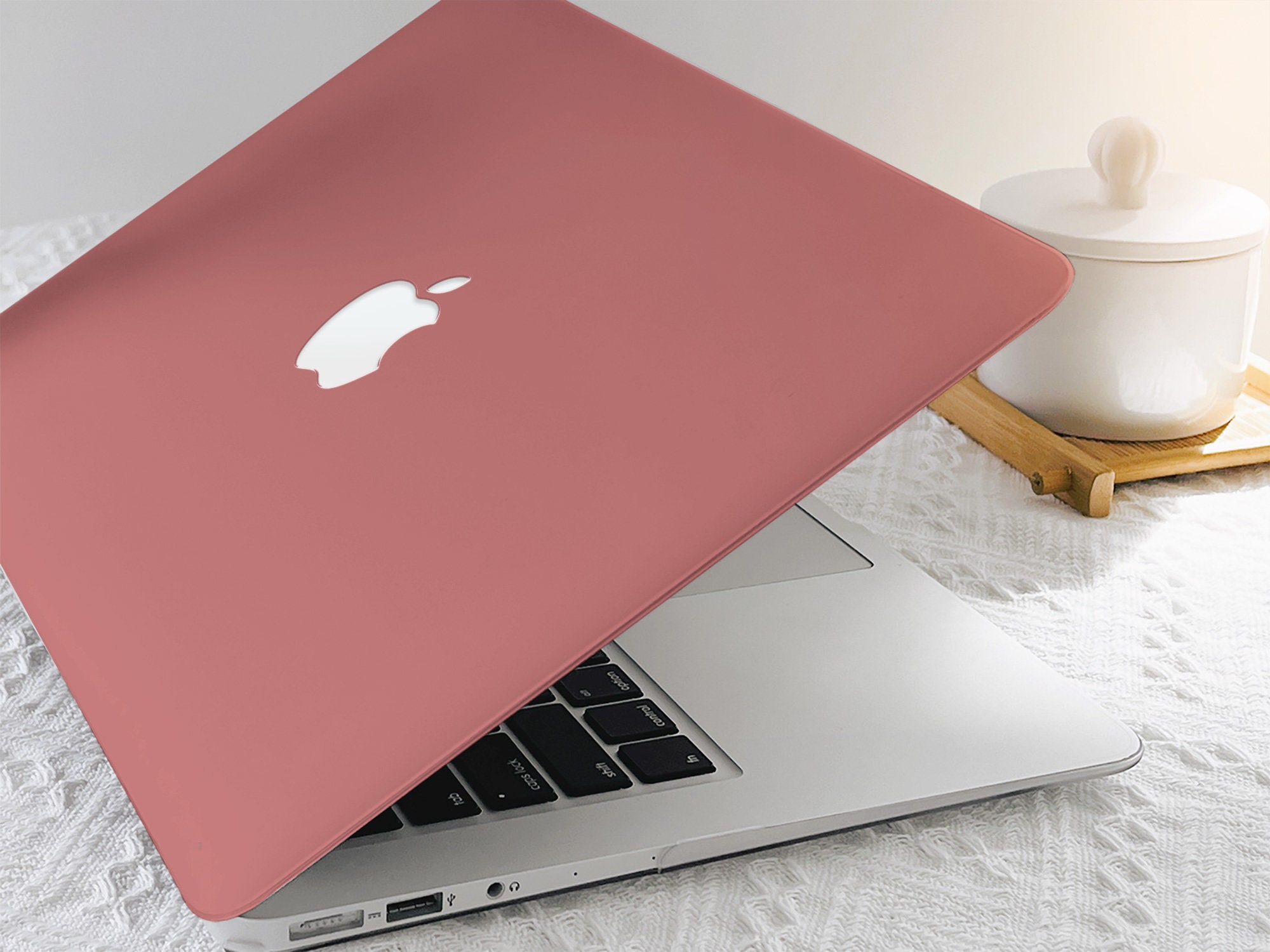 Dark Pink Simple MacBook Case MacBook Pro 13 2020 MacBook Air 13 2020 ...