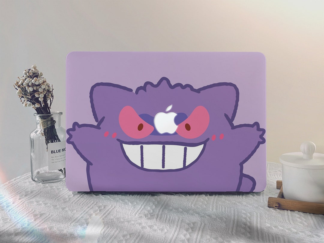 Purple Cute Cartoon Ghost MacBook Case MacBook Pro 13 2020 MacBook M1 ...