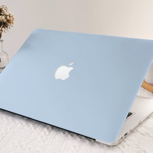 Light Blue Simplicity MacBook Case MacBook Pro 13 2020 MacBook Air 13 ...