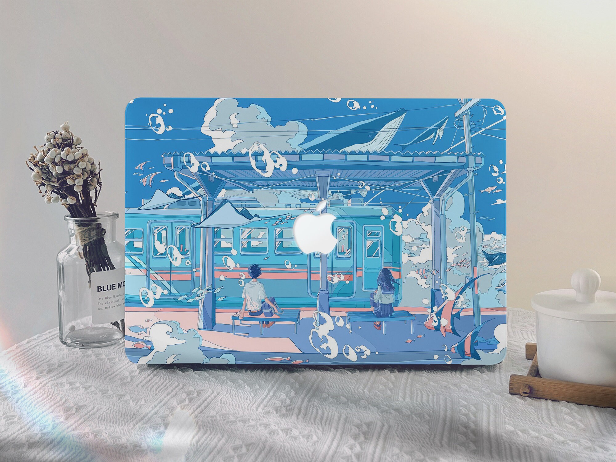 Cartoon Anime Painting Macbook Case Macbook Pro 13 2020 - Etsy