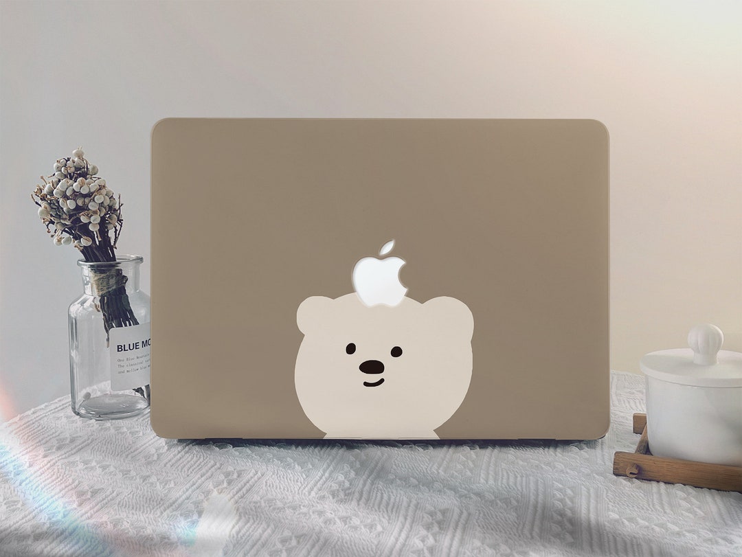 Cute Brown Bear MacBook Case MacBook Pro 13 2020 MacBook M1 Air 13 ...